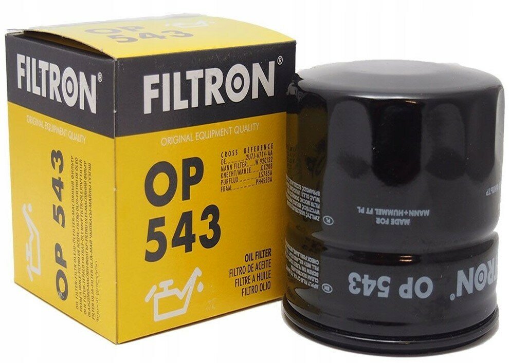 Масляный фильтр FILTRON OP 543