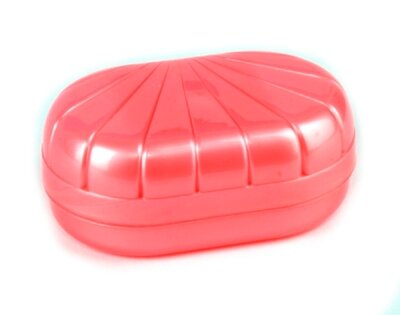 Мыльница дорожная овальная, пластиковая - для хранения открытого куска мыла в дорожных условиях.