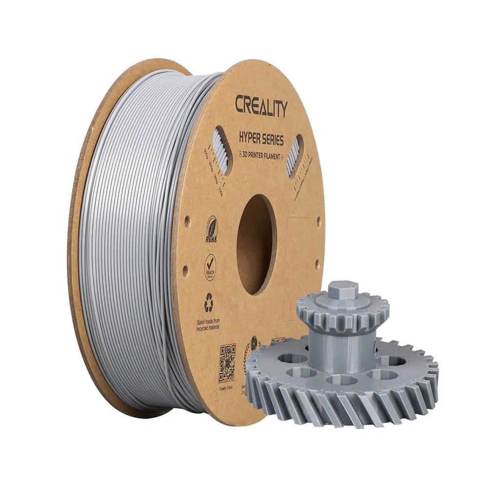 Катушка Hyper ABS-пластика Creality 1.75 мм 1кг, серая 3301020041