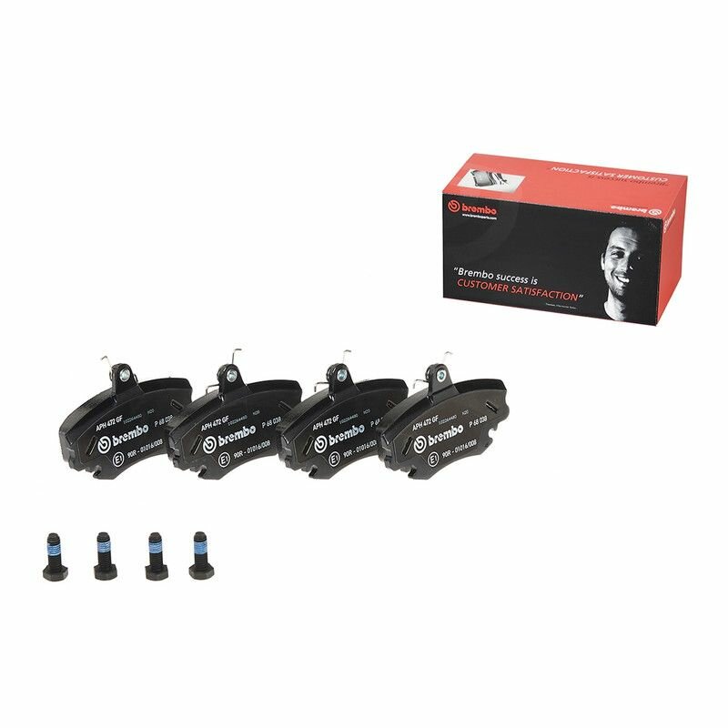 Тормозные колодки дисковые передние BREMBO P68038 для а/м DACIA Logan, RENAULT Clio/Megane