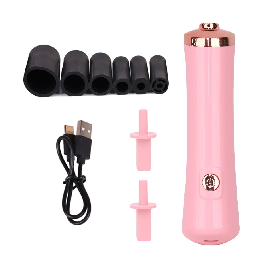 Розовый USB шейкер для клея ресниц Lashprofessor Kit