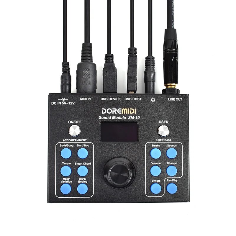 DoreMiDi SM-10 Sound Module, Черный — фото 1