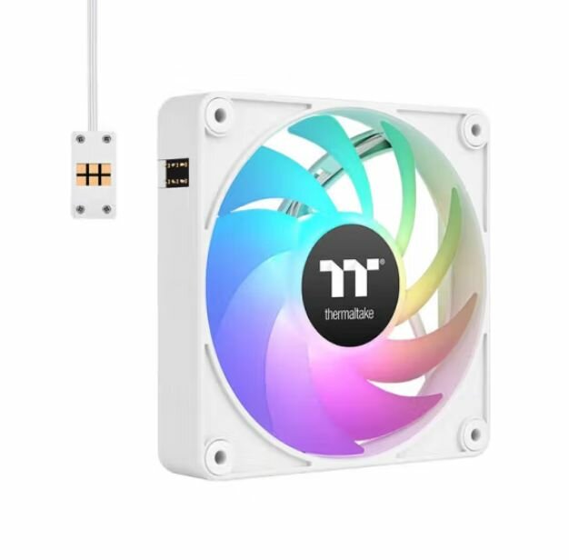 Вентилятор охлаждения корпуса компьютера Thermaltake CT140 EX ARGB / forward / 3 в упаковке