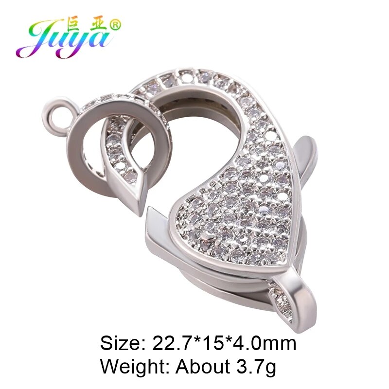 Juya Застежки для украшений с глазом Фатима White Gold