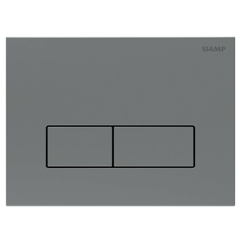 Клавиша смыва для инсталляций Siamp Plank хром матовый (10006931)