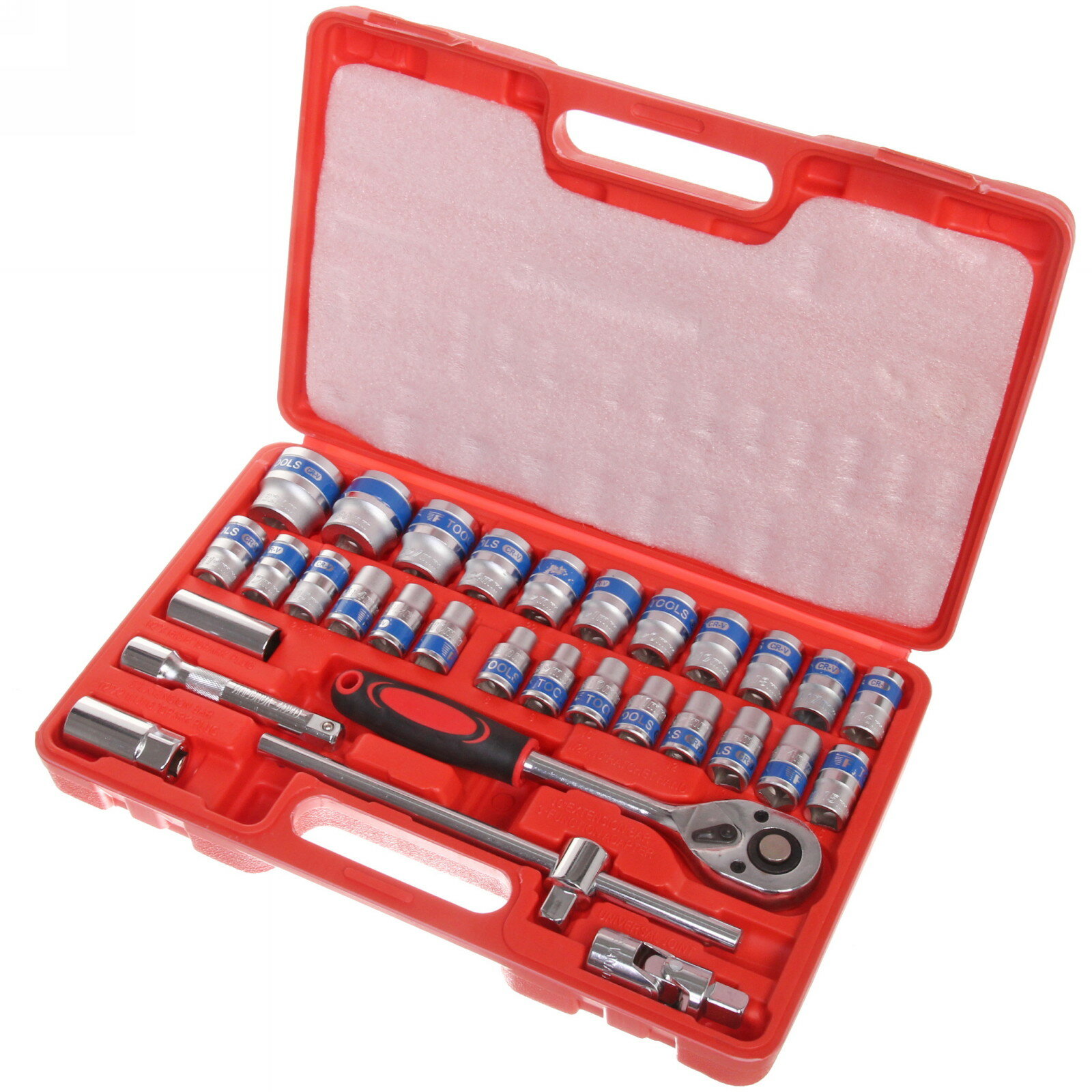 Набор ручных инструментов КНР универсальный, 32 предметов в кейсе