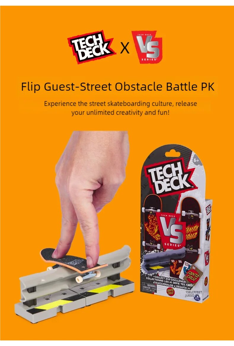 Tech Deck 96мм Фингерборд VS Two Pack Красный