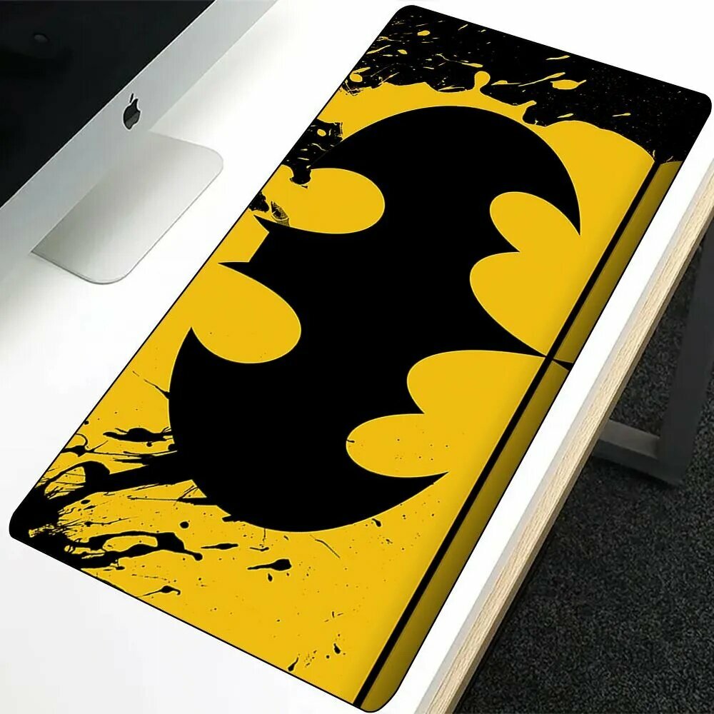 BATMAN Коврик для мышки, XXL, желтый, черный