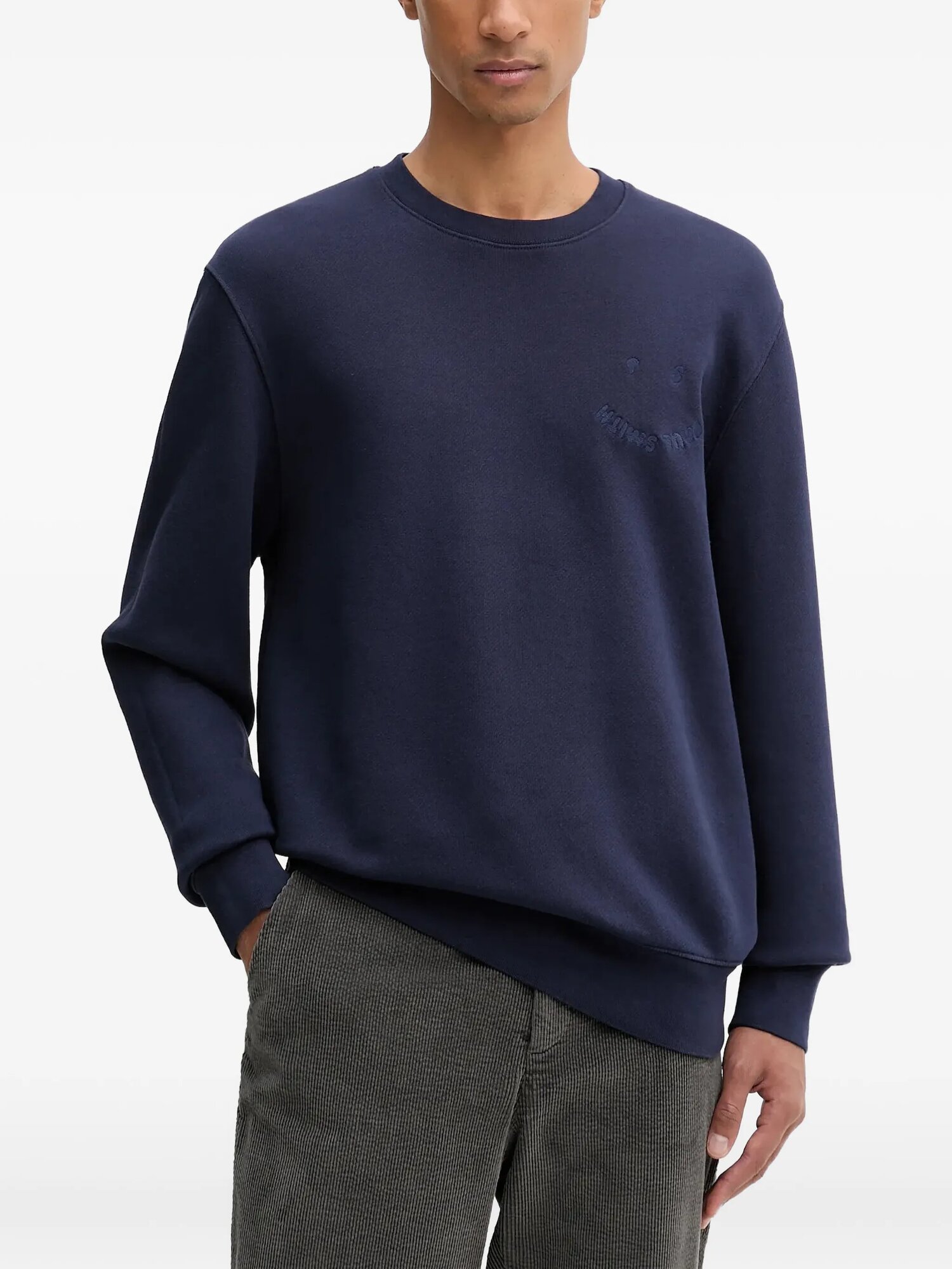 Толстовка Logo-embroidered sweatshirt