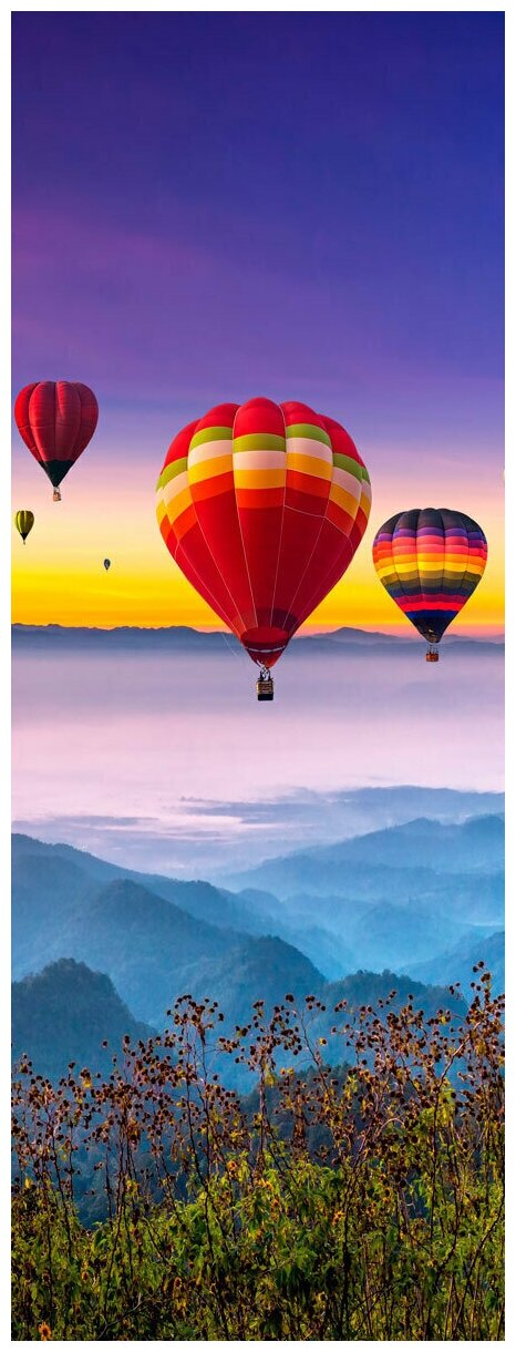 Фотообои URBAN Design Воздушные шары 100х270 см