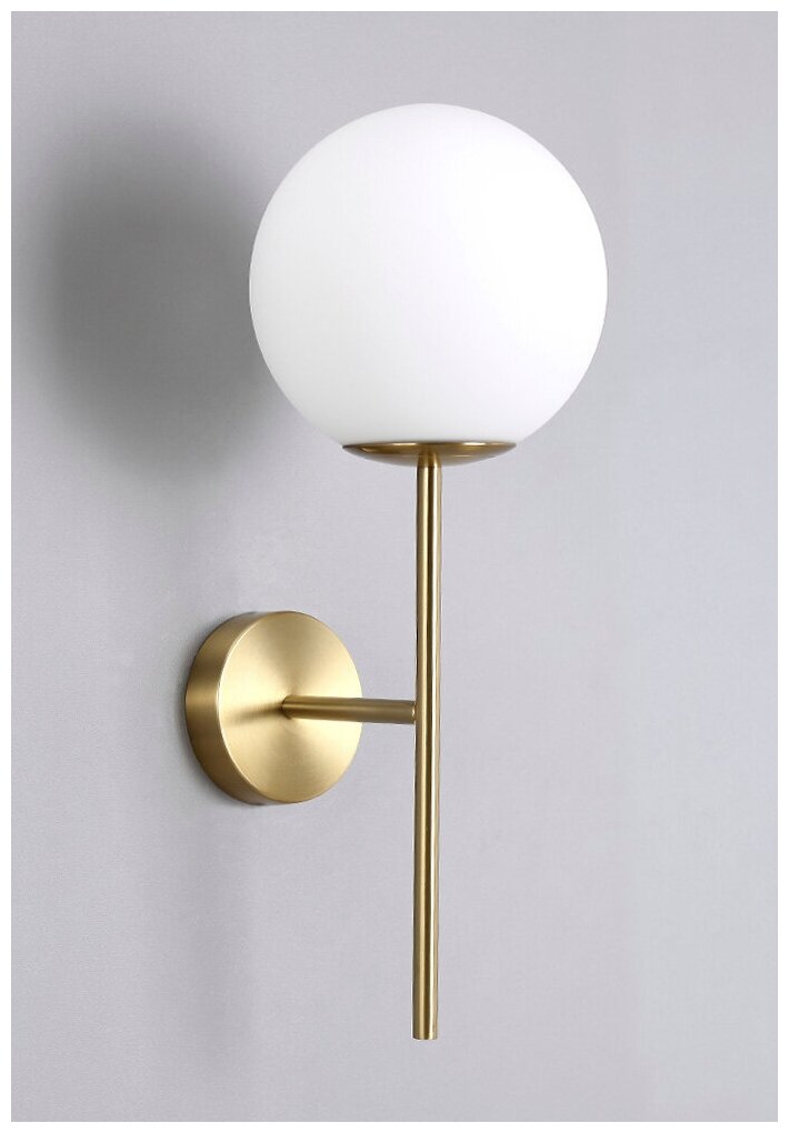 Бра Crystal Lux FELIZ FELIZ AP1 BRONZE/WHITE