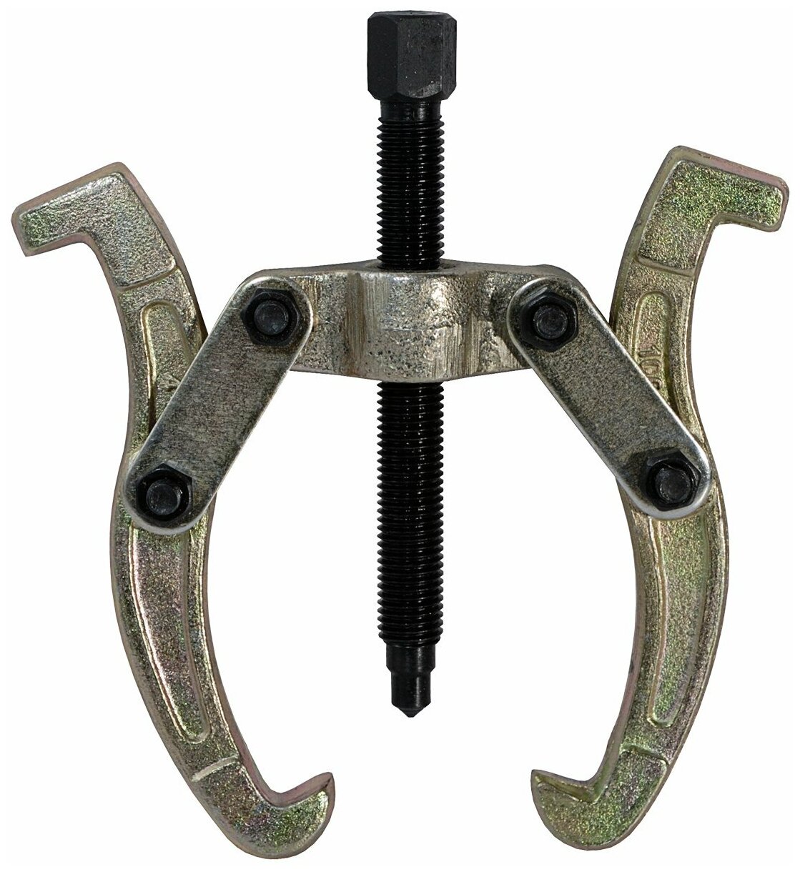 Съемник 2х-лапый, АвтоДело, 41814, шарнирный 100 мм 20-110 мм тип 1