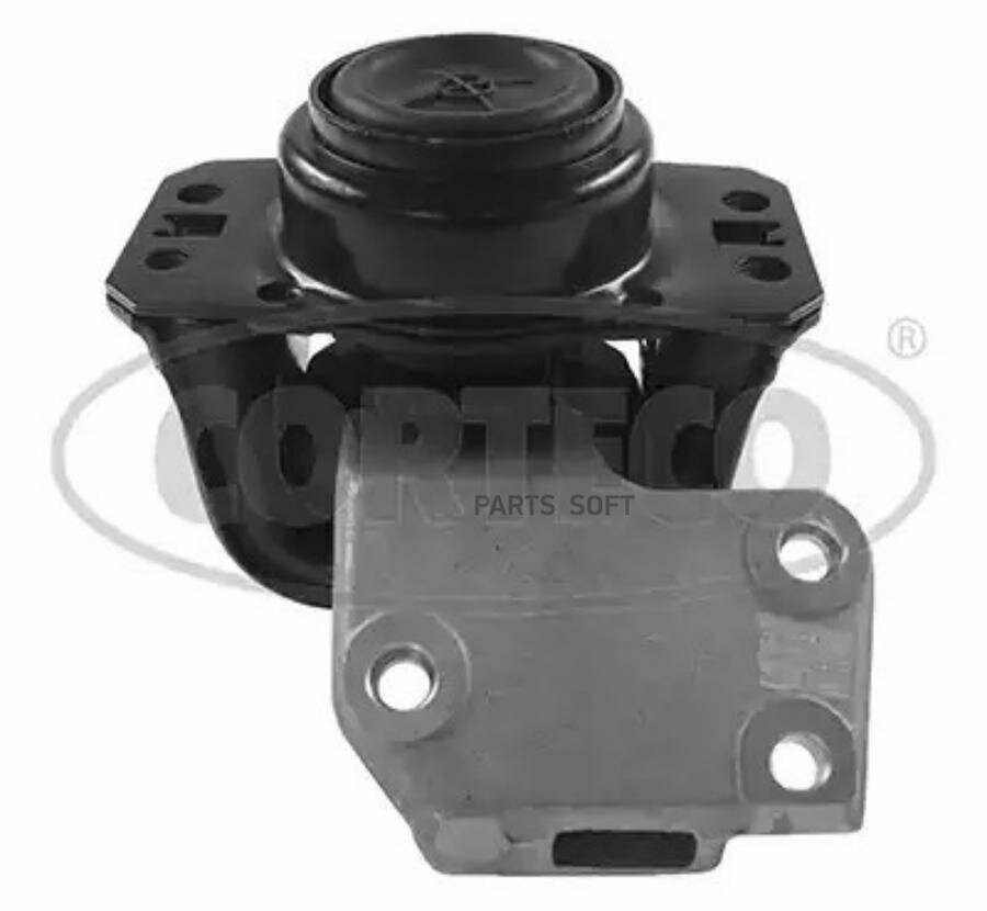 CORTECO Опора двигателя CITROEN: C4 04-, C4 купе 04-, PEUGEOT: 307 00-, 307 Break 02-, 307 CC 03-, 307 SW 02