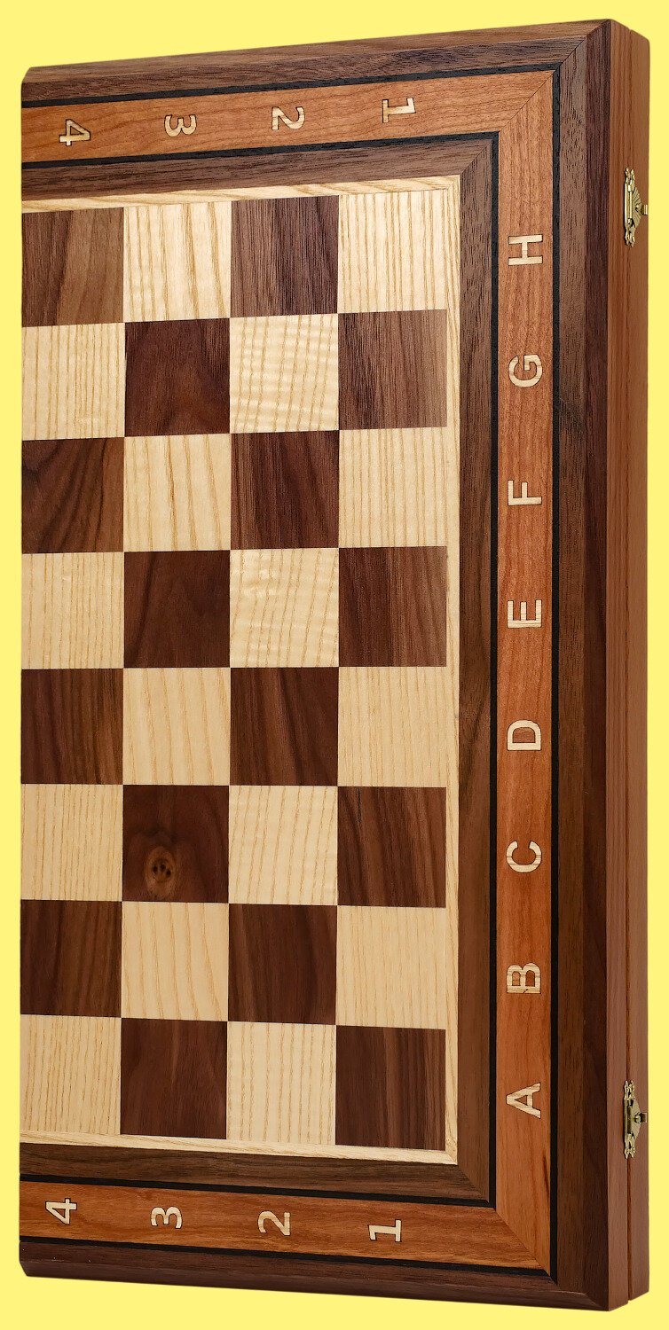 Нарды, шашки Ампир (орех, каркас из бука)