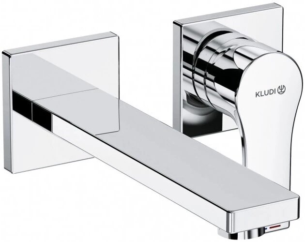 Смеситель для раковины Kludi Zenta SL 482440565 встраиваемый, без донного клапана, хром