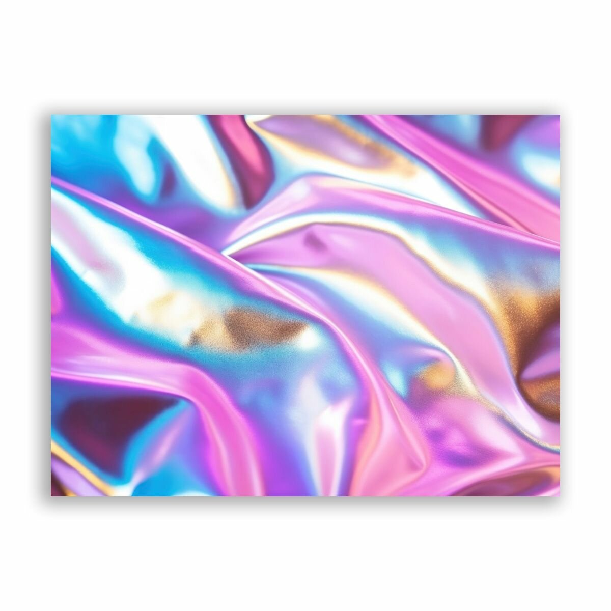 Постер, плакат на бумаге / Перламутровые абстракции / Размер 60 x 80 см