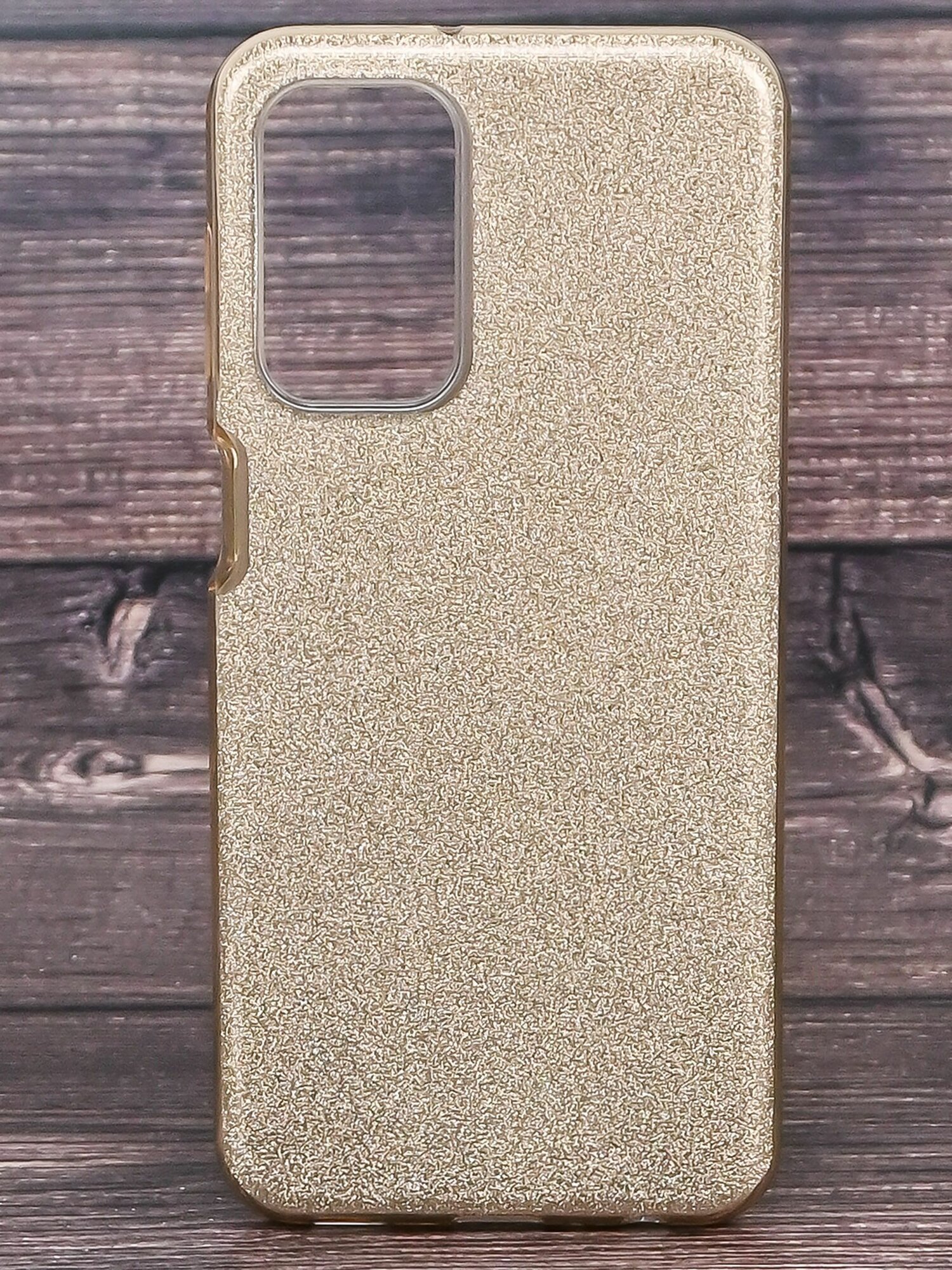 Силиконовый чехол бампер на смартфон Samsung Galaxy A23 4G переливающийся с блестками, защитная блестящая накладка для телефона Самсунг Галакси а23