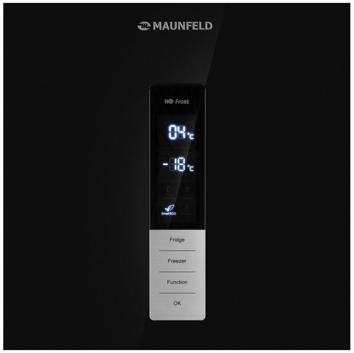 Холодильник MAUNFELD MFF200NFBE — фото 1