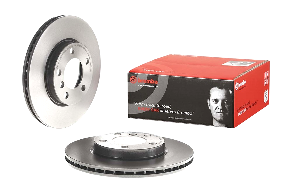 BREMBO 09. B645.11 (09B64511) диск тормозной Mini (Мини) Mini (Мини) paceman (r61) cooper sd all4 2012-2016 (Комплект 2 штуки)