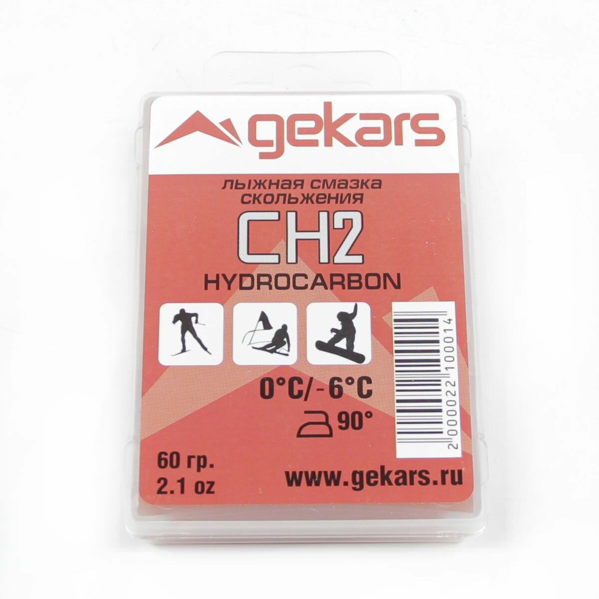 Смазка для лыж, сноубордов (0.-6 C) GEKARS