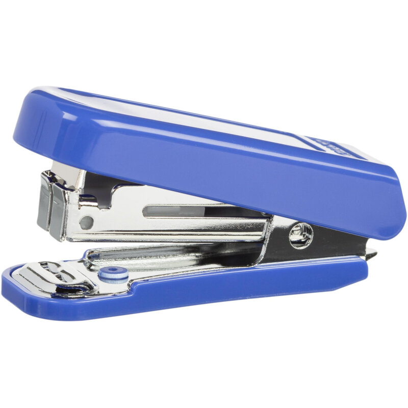 Степлер-мини Комус (N10) до 16 лист. синий антистеп 162720