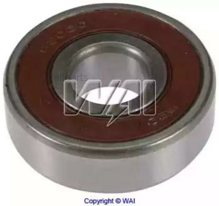 WAI 6-302-4W Подшипник генератора (15x42x13)