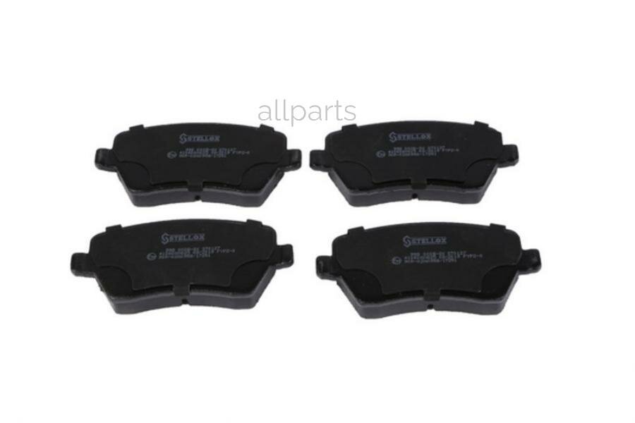 STELLOX 998000BSX колодки диск. п! c антиск. пл.\Nissan Note 1.4/1.6/1.5dCi 06>, Renault Clio 1.2/1.5dCi 05>