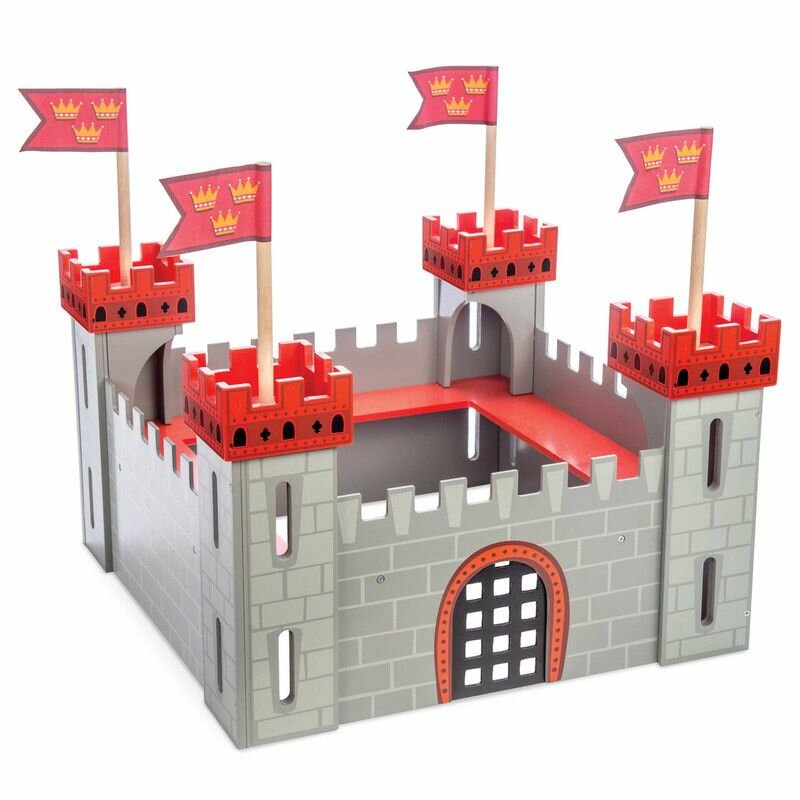 Игрушечный замок Le Toy Van Wooden Castle with Ramparts and Portcullis