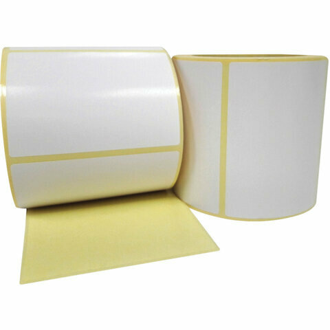 Этикетка термотрансферная полуглянец (100х50 мм), 500 этикеток в ролике, 111978