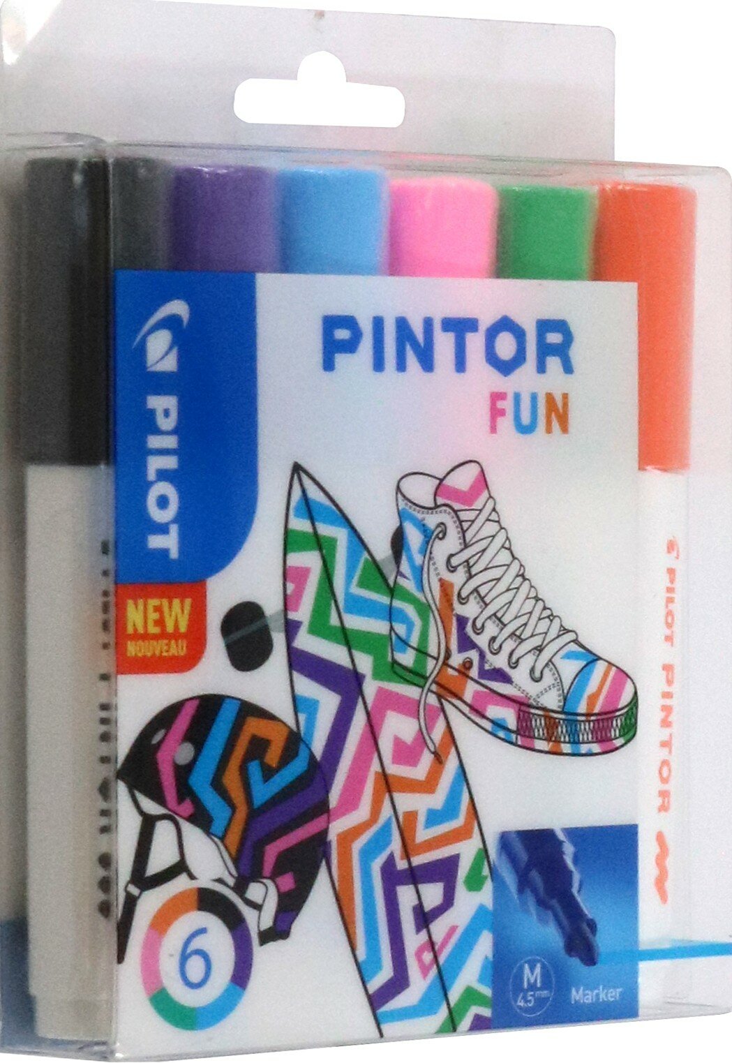 Маркеры "Pintor Fun" (6 цветов)