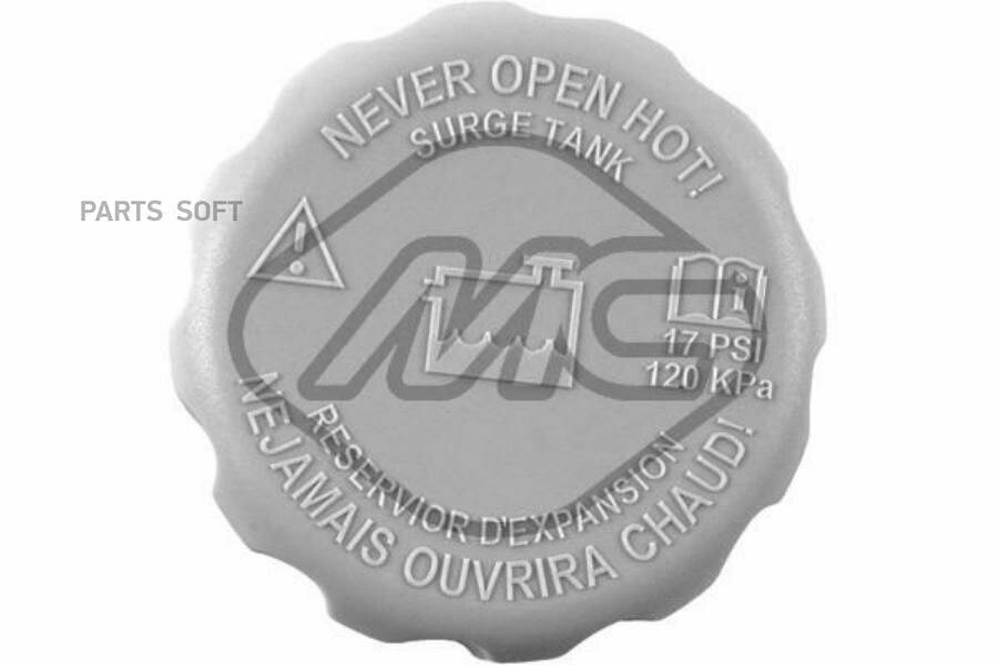 03549 METALCAUCHO Крышка бачка расширительного DAEWOO NEXIA/LANOS/AVEO/MATIZ