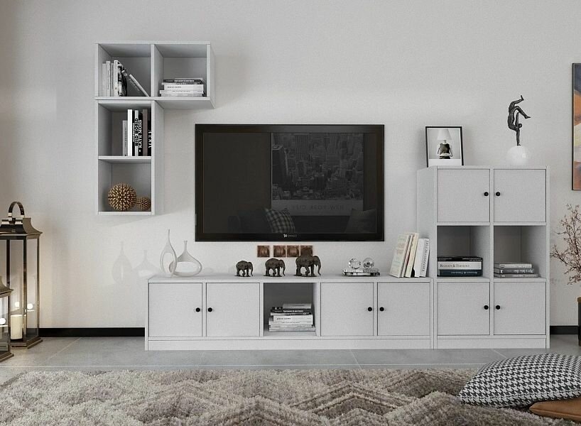 Модульная стенка Bellis White 7