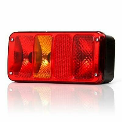 WAS 187 Фонарь многофункциональный задний [лампа] левый 12V/24V