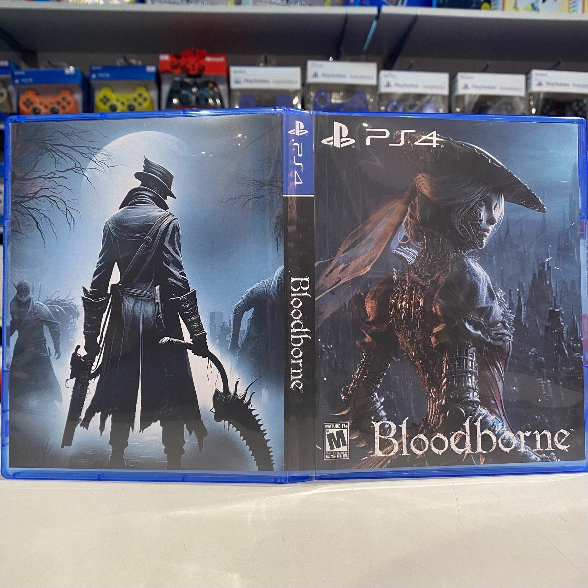 Эксклюзивная обложка PS4 для Bloodborne №18