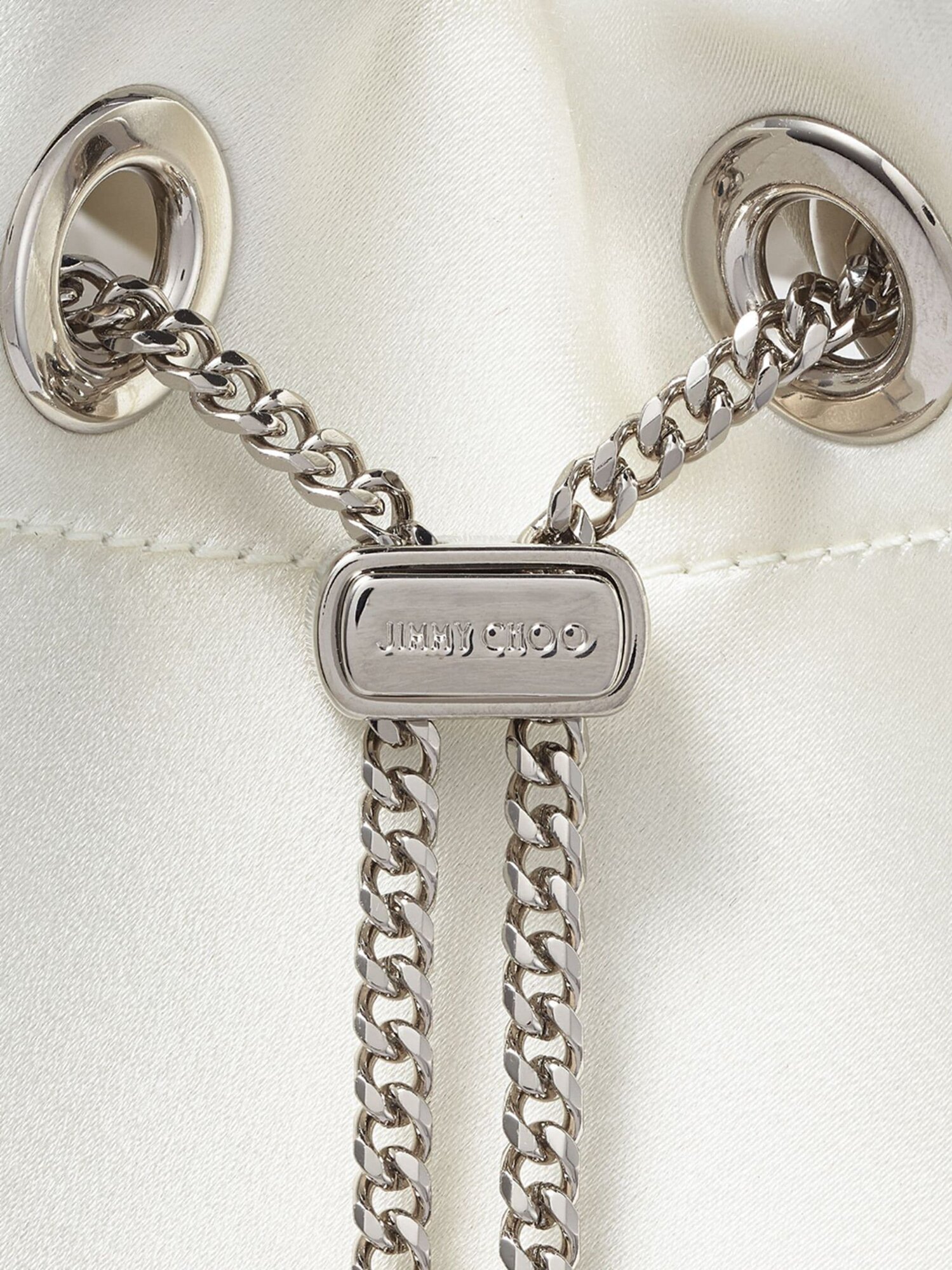 Сумка JIMMY CHOO Bon Bon, Silver — фото 1
