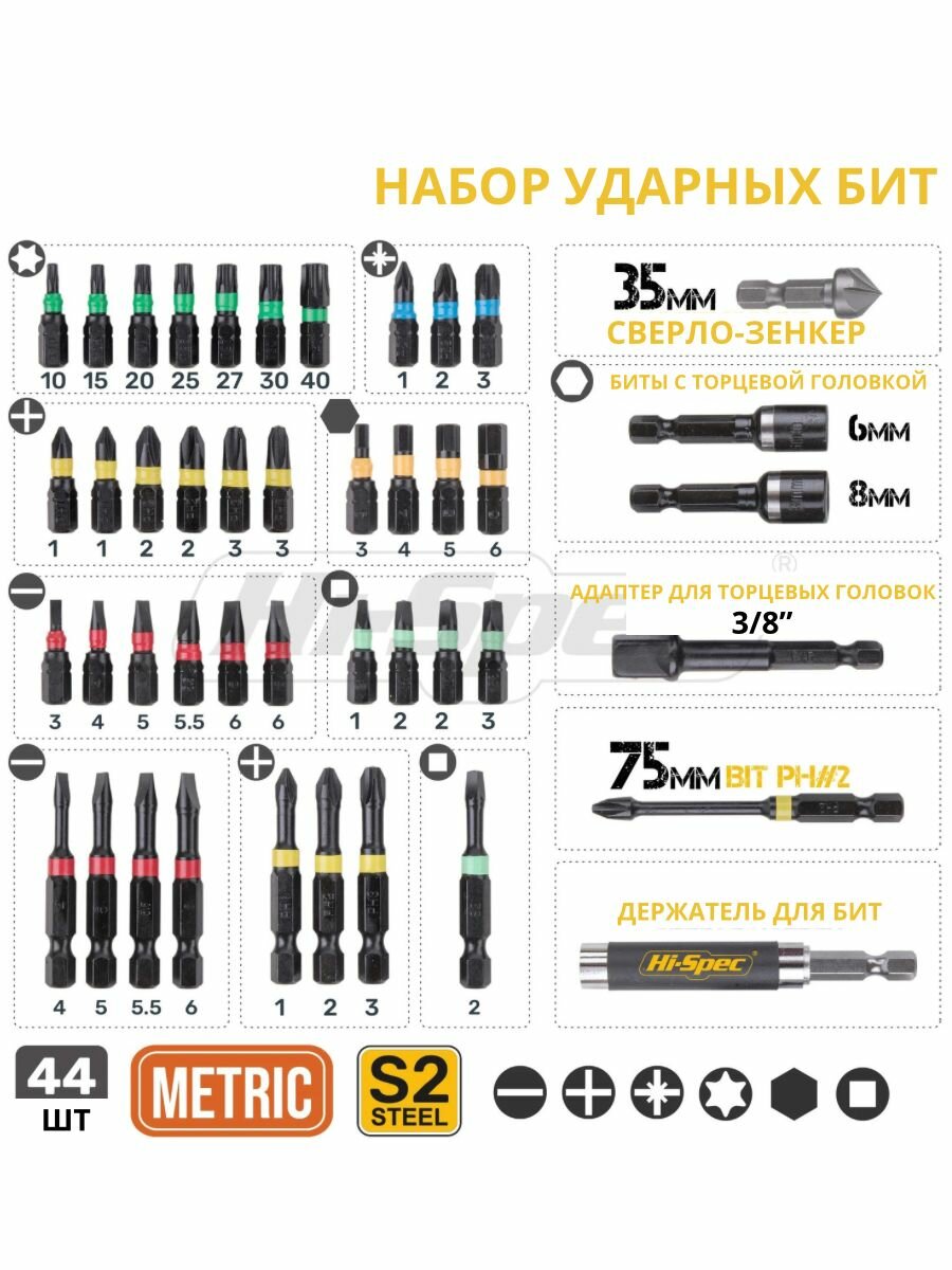Набор бит для шуруповерта — фото 1