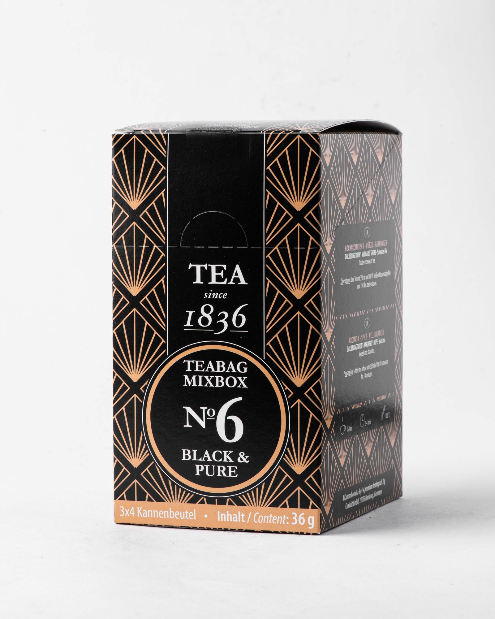 Микс бокс №6 набор пакетированного черного чая ( , Восточно-фризский , Дарджилинг TGFOP1 Надежда Маргарет , Ассам FTGFOP1 Мокалбари )