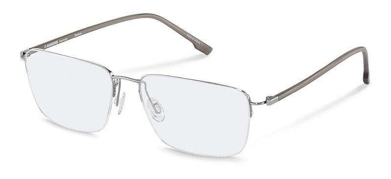 Оправа Rodenstock R7142 A, для мужчин, прямоугольная, полуободковая
