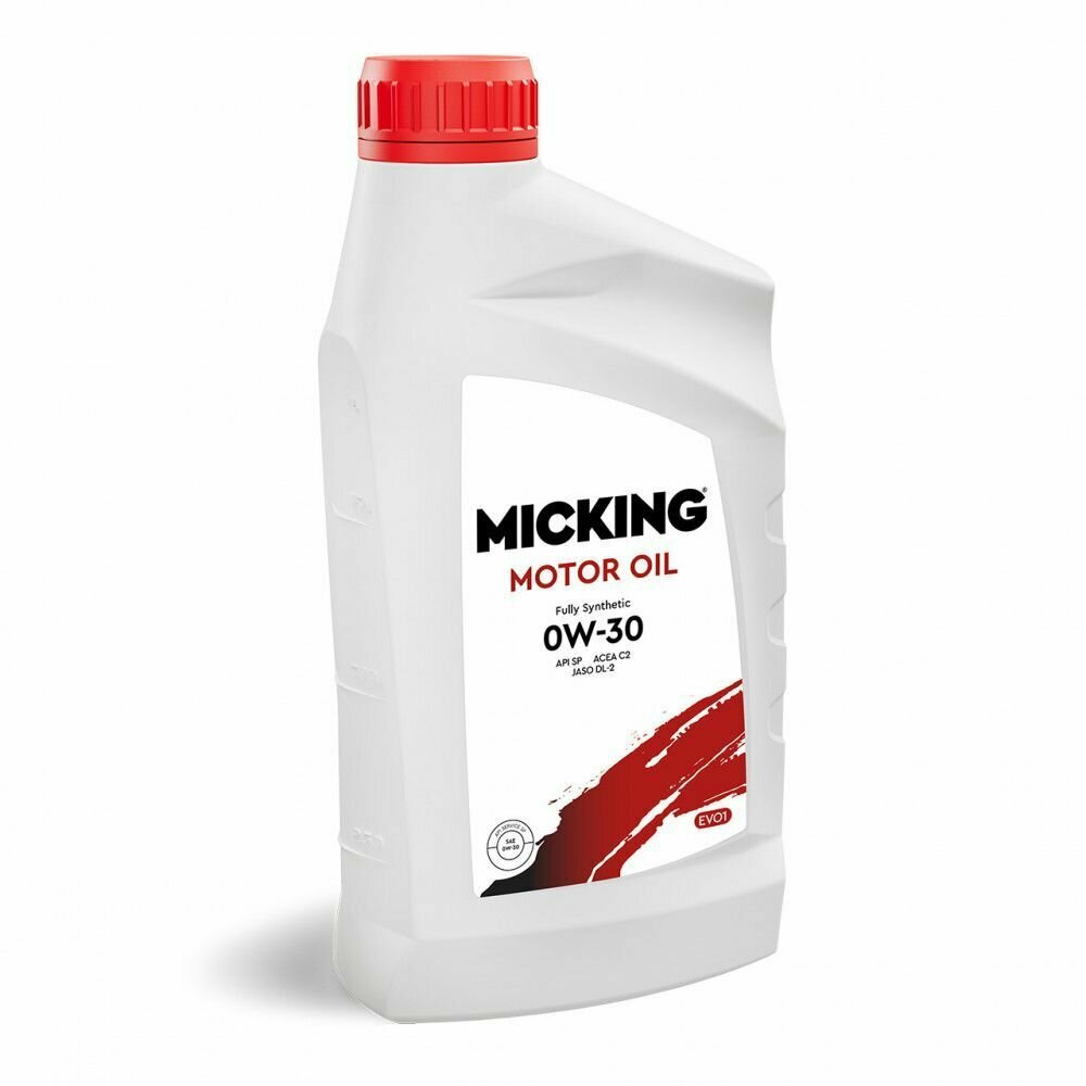 Моторное масло Micking Motor Oil EVO1 0W-30 API SP ACEA C2 1л. (M2122)