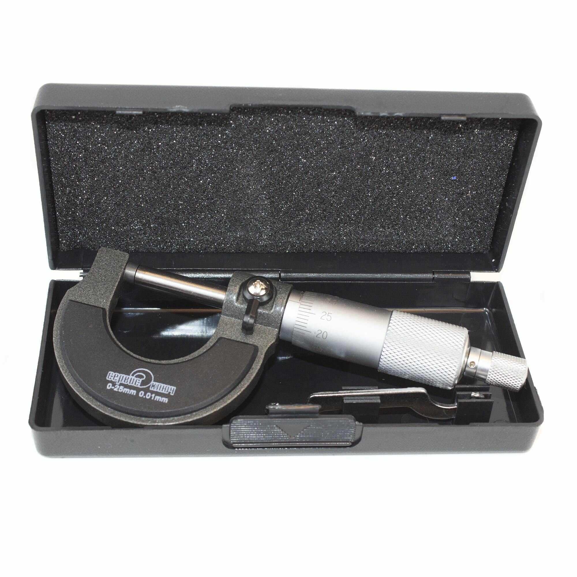 Микрометр 0-25мм Сервис Ключ 77786