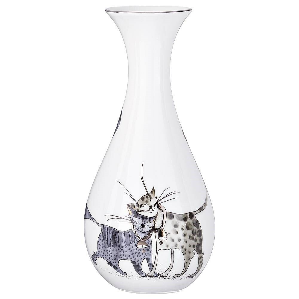 Вазочка "Котики" D=5,5 см H=17 см