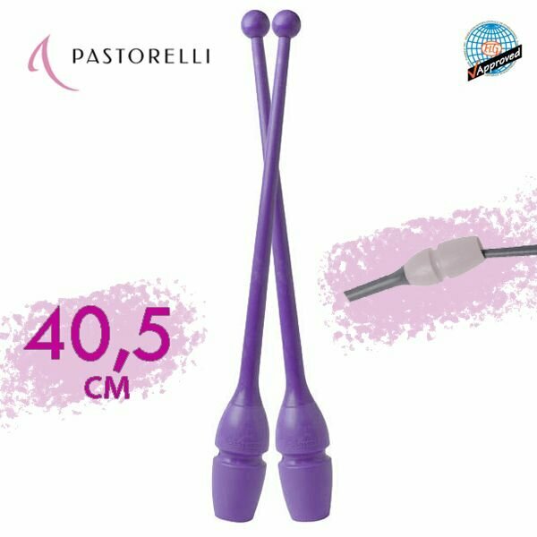 Булавы PASTORELLI 40,5см. 02610 Фиолетовый "MASHA" FIG