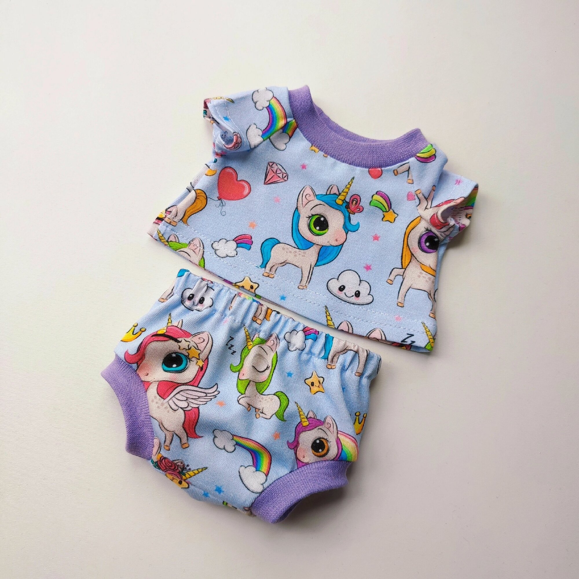 Костюм (футболка+трусики) для котa Басика 19 см, Басика Baby 20 см и Ли-Ли 20 см