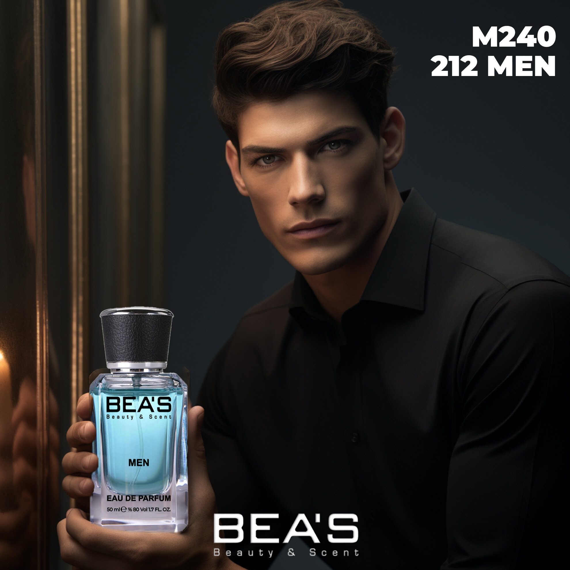 212 Men 212 Мен M240 edp 50 мл