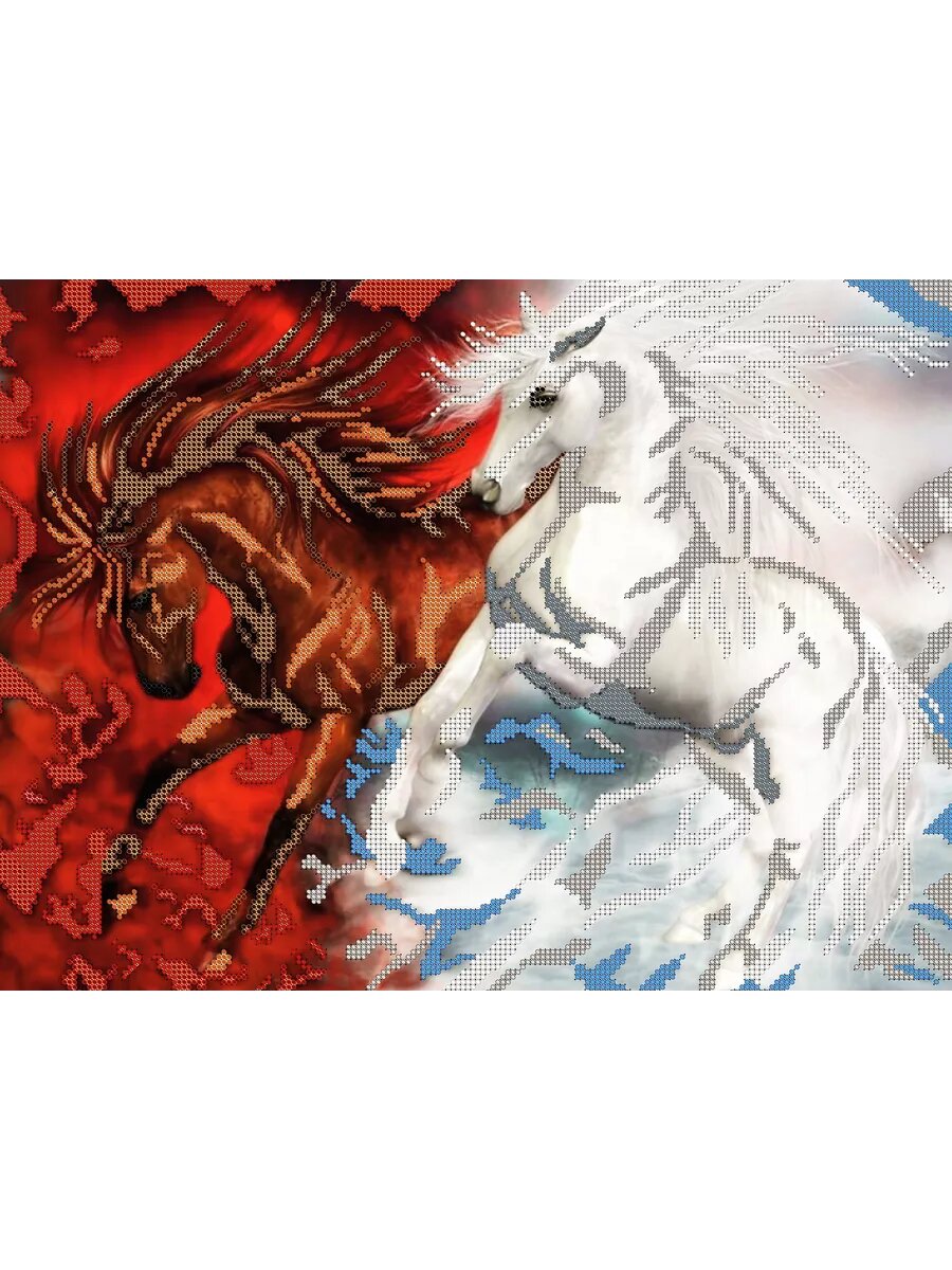 Набор для вышивания бисером 30*38 см