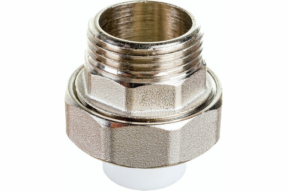 VALFEX комбинированная муфта PP-R, белая, разъем 20х1 дюйм, НР 10156125, 127-0222