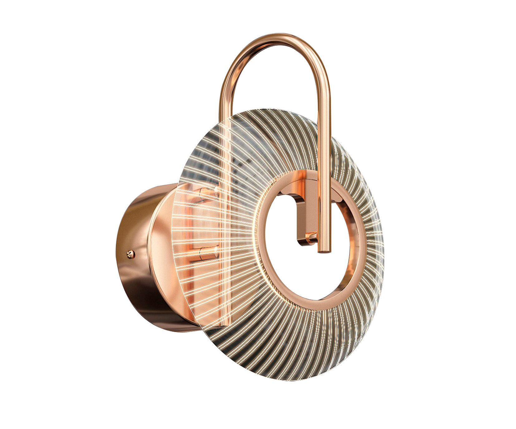 Бра Kink Light Райма W458890xL200xH457970 мм LED цвет Французское золото, арт. 08051,37