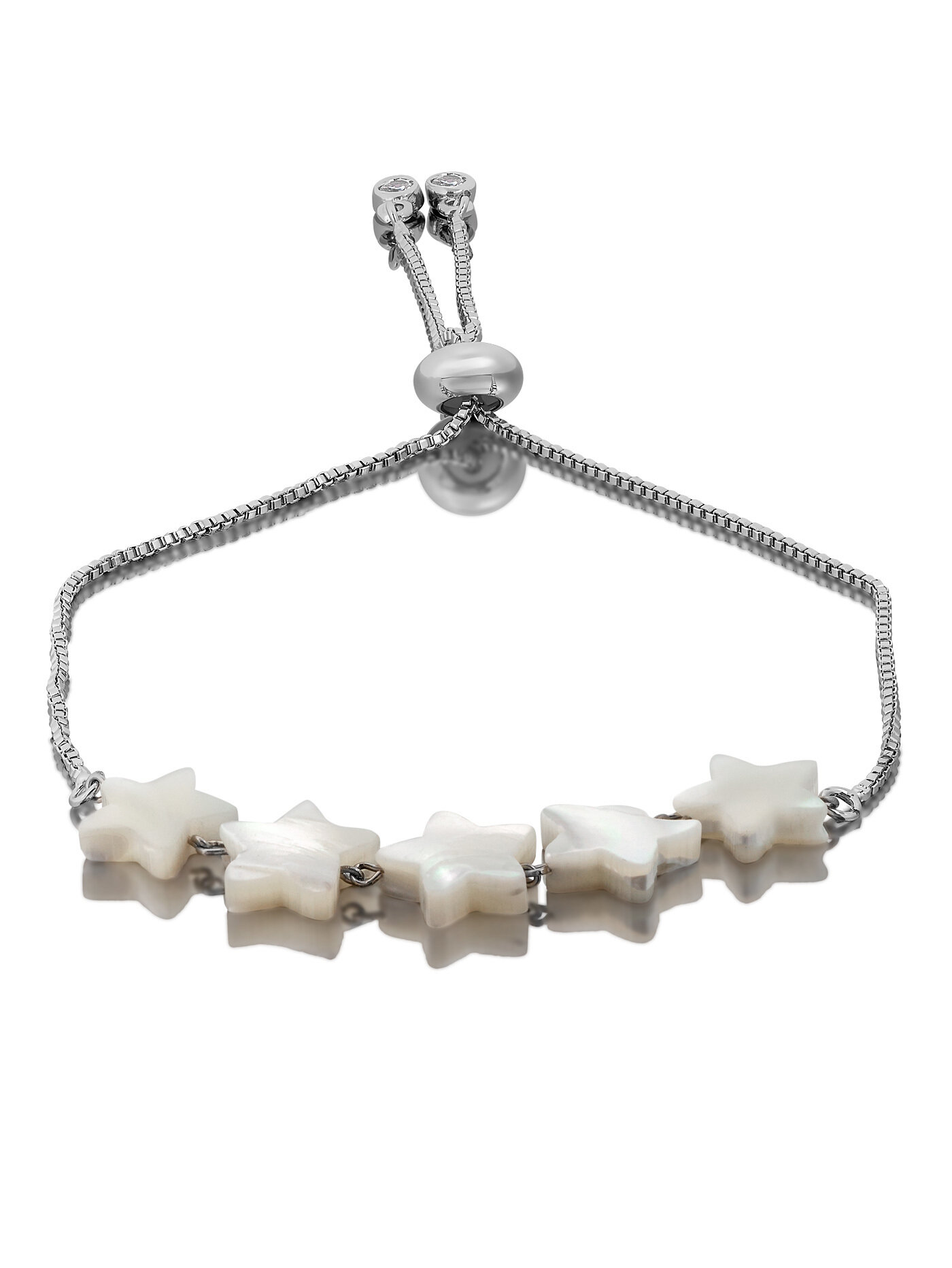 Браслет-цепочка, перламутр