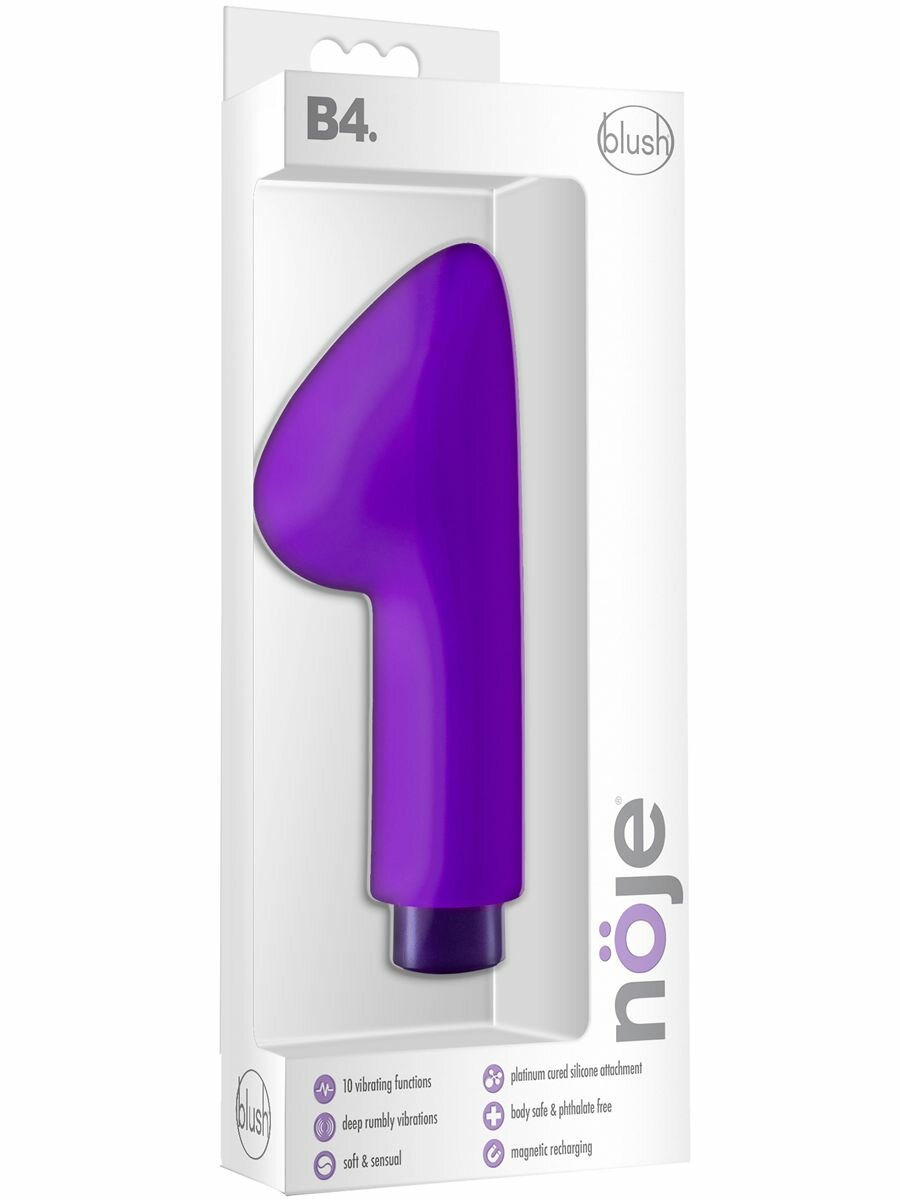 Вибратор "NOJE B4. IRIS PURPLE" 12см