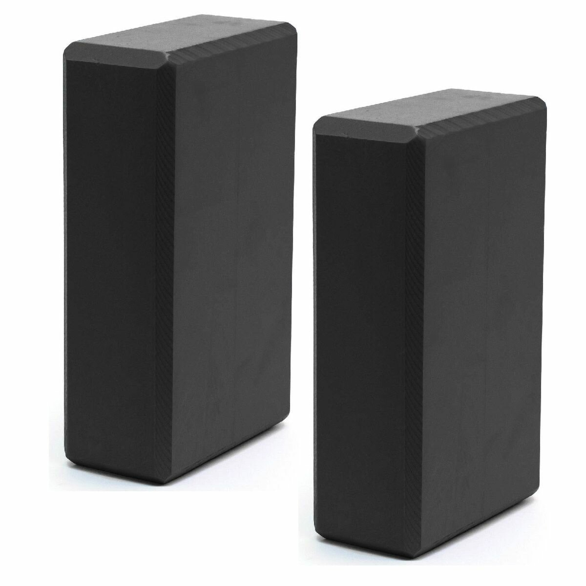 Опорные блоки для йоги, кирпичи для пилатеса, спортивный инвентарь для растяжки, нескользящие кубы для гимнастики, набор из 2 шт